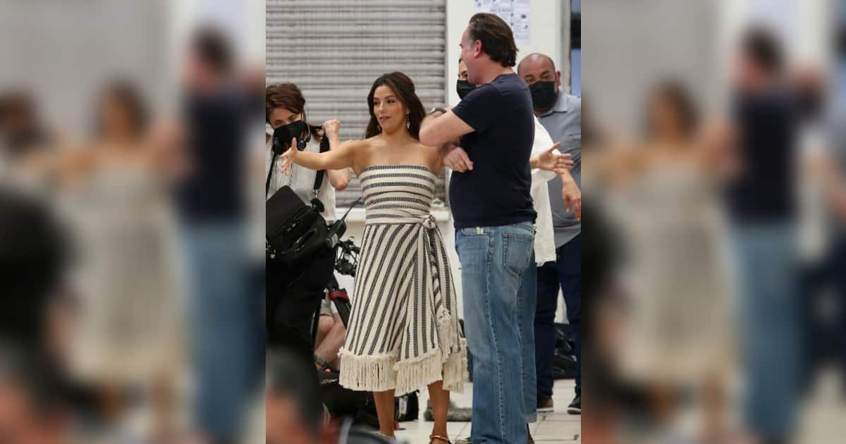 Eva Longoria graba la serie "Buscando a México" en el estado de Yucatán ...